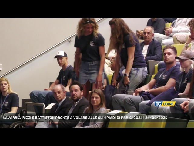 UDINE | NAVARRIA, RIZZI E BATTISTON PRONTE A VOLARE ALLE OLIMPIADI DI ...