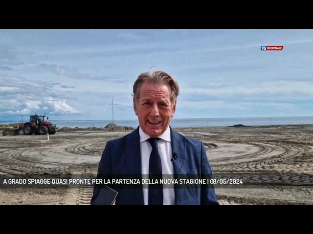 GRADO | A GRADO SPIAGGE QUASI PRONTE PER LA PARTENZA DELLA NUOVA ...