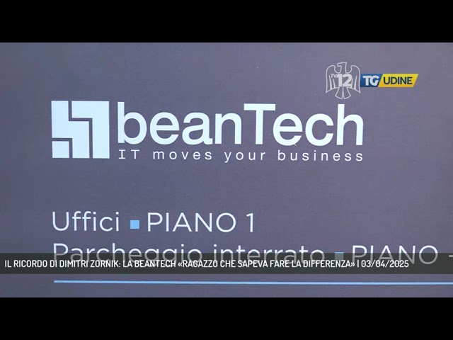 UDINE | IL RICORDO DI DIMITRI ZORNIK: LA BEANTECH «RAGAZZO CHE SAPEVA ...